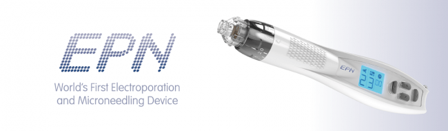 Professional Microneedling Pen with Electroporation • EPN Pen • Lynton